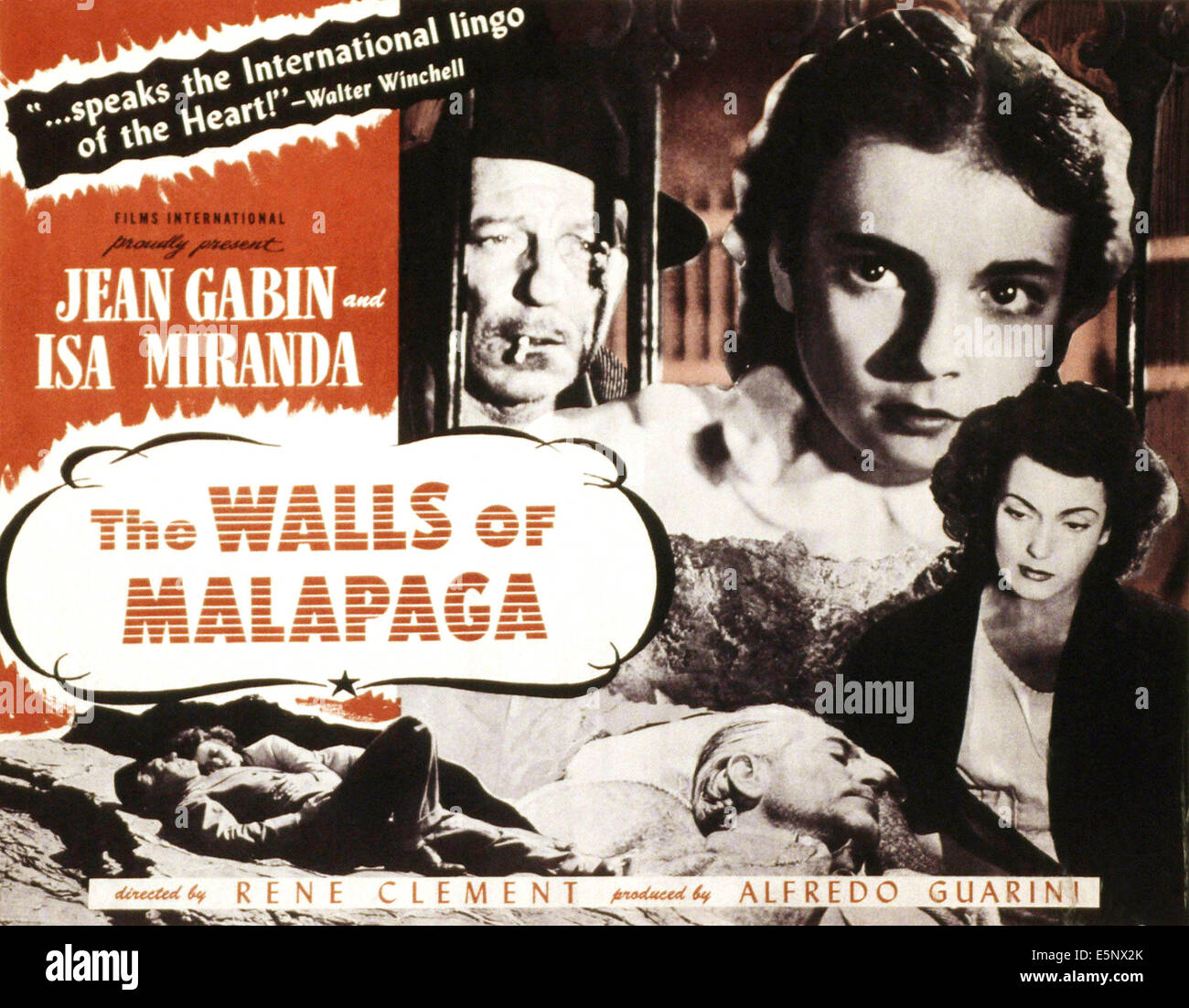 Les MURS DE MALAPAGA, (aka LE MURA DI MALAPAGA, aka AU-DELA DES GRILLES ...