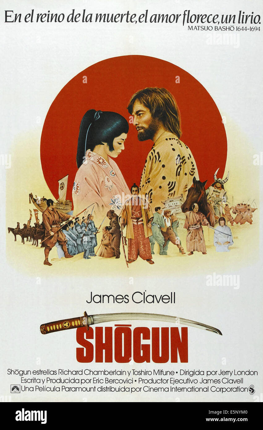 Richard chamberlain yoko shimada shogun Banque de photographies et d ...