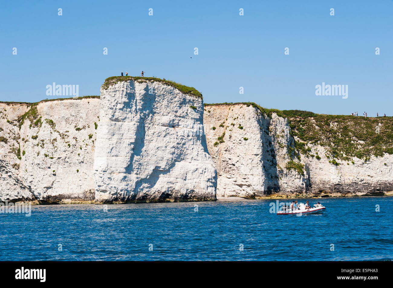 Vieilles falaises de craie harry et piles Banque de photographies et d ...