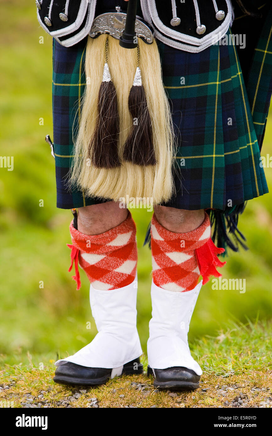 Tenue écossaise traditionnelle Banque de photographies et d’images à ...