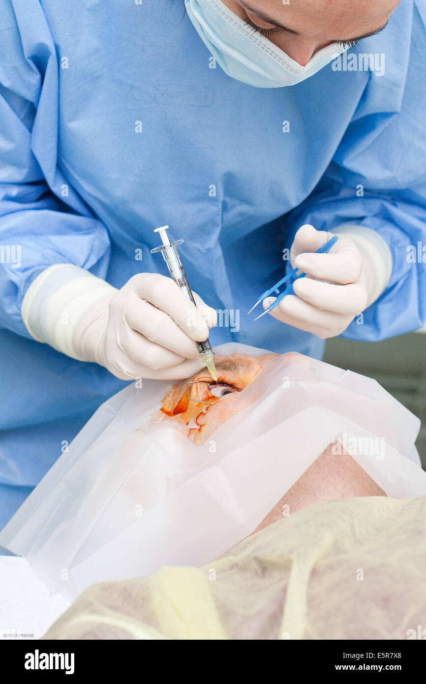 Traitement de la dégénérescence maculaire liée à l'âge (DMLA) avec ...