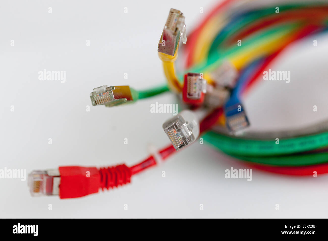 Rj45 cables Banque d'image et photos - Alamy