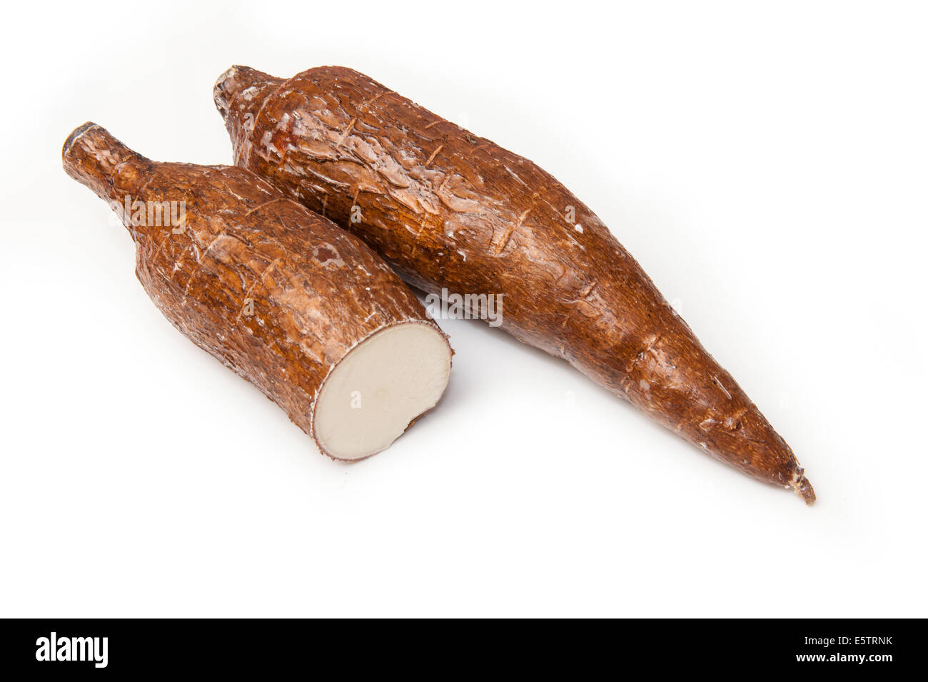 Yuka vegetable isolated on white Banque de photographies et d’images à ...