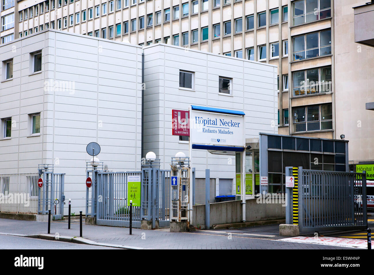 Hôpital Necker, Paris Photo Stock - Alamy