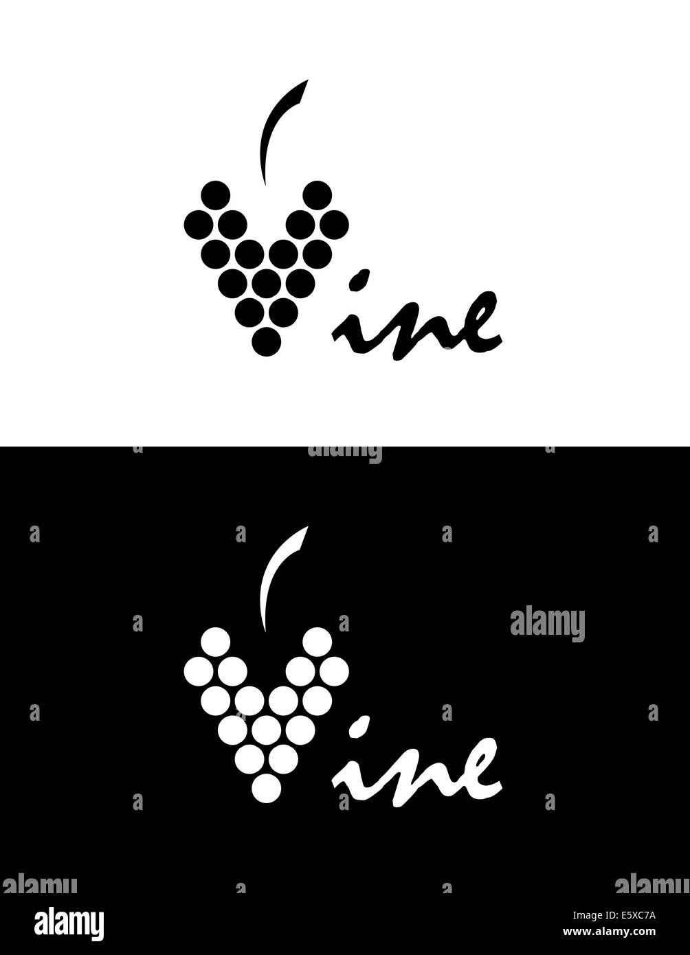 Logo de la vigne Banque de photographies et d’images à haute résolution ...