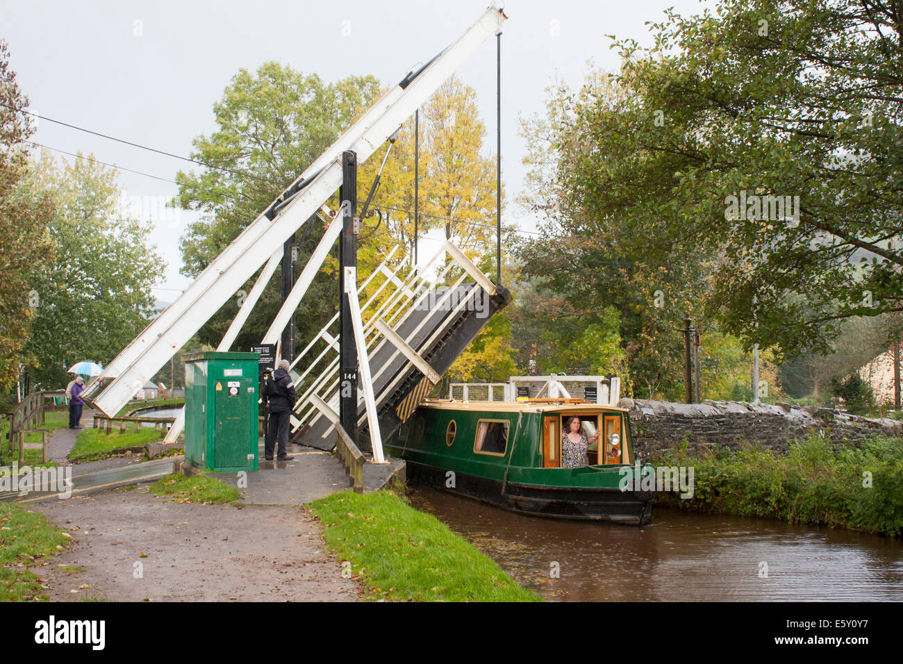 Pont levis talybont on usk Banque de photographies et d’images à haute ...