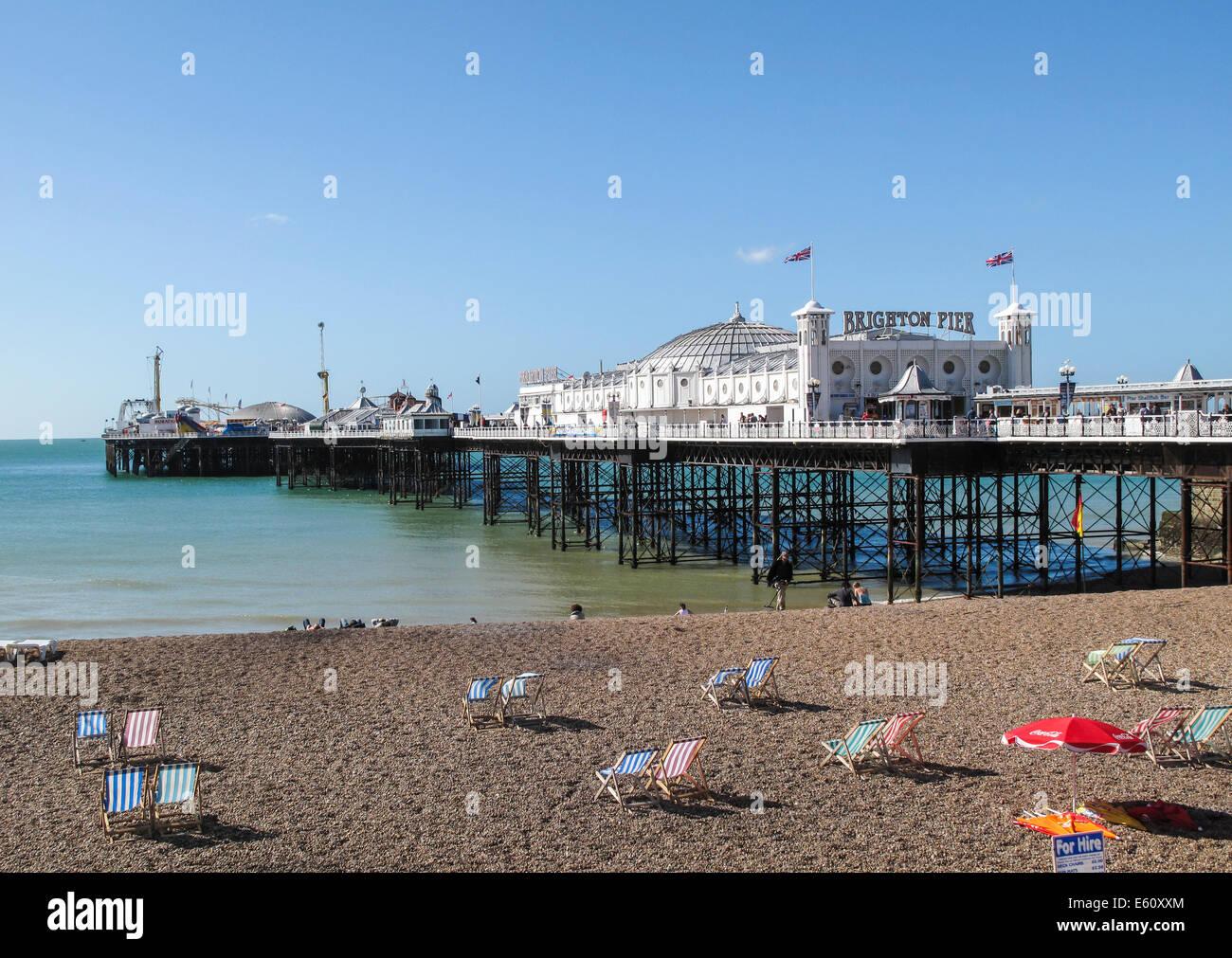 Brighton Beach Panorama Photos & Brighton Beach Panorama Images - Alamy
