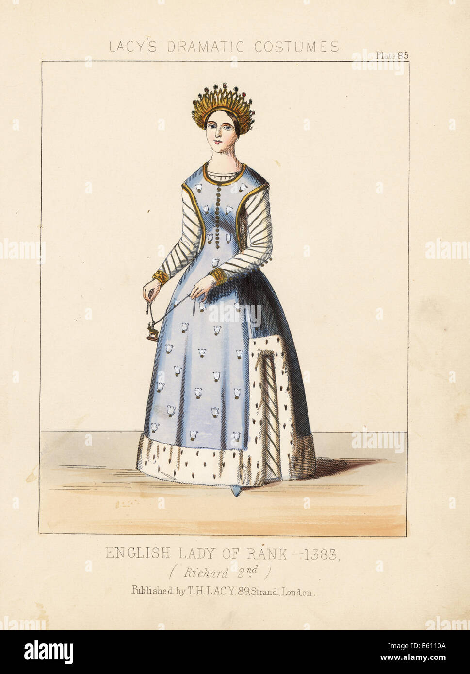 English lady of rank Banque de photographies et d’images à haute ...