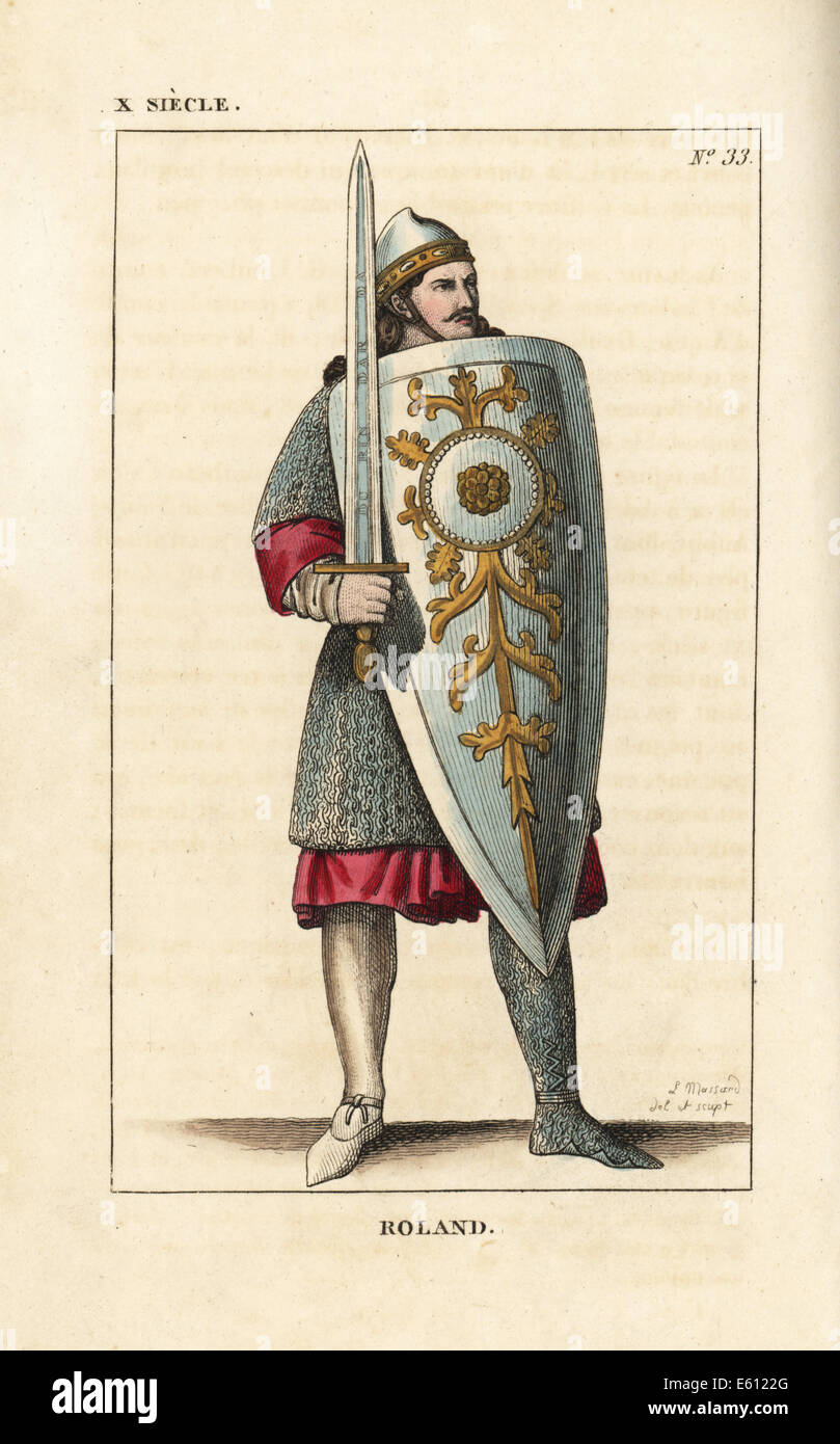 La chanson de roland Banque de photographies et d’images à haute ...