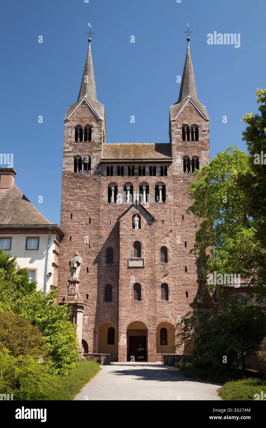 Abbey church of corvey Banque de photographies et d’images à haute ...