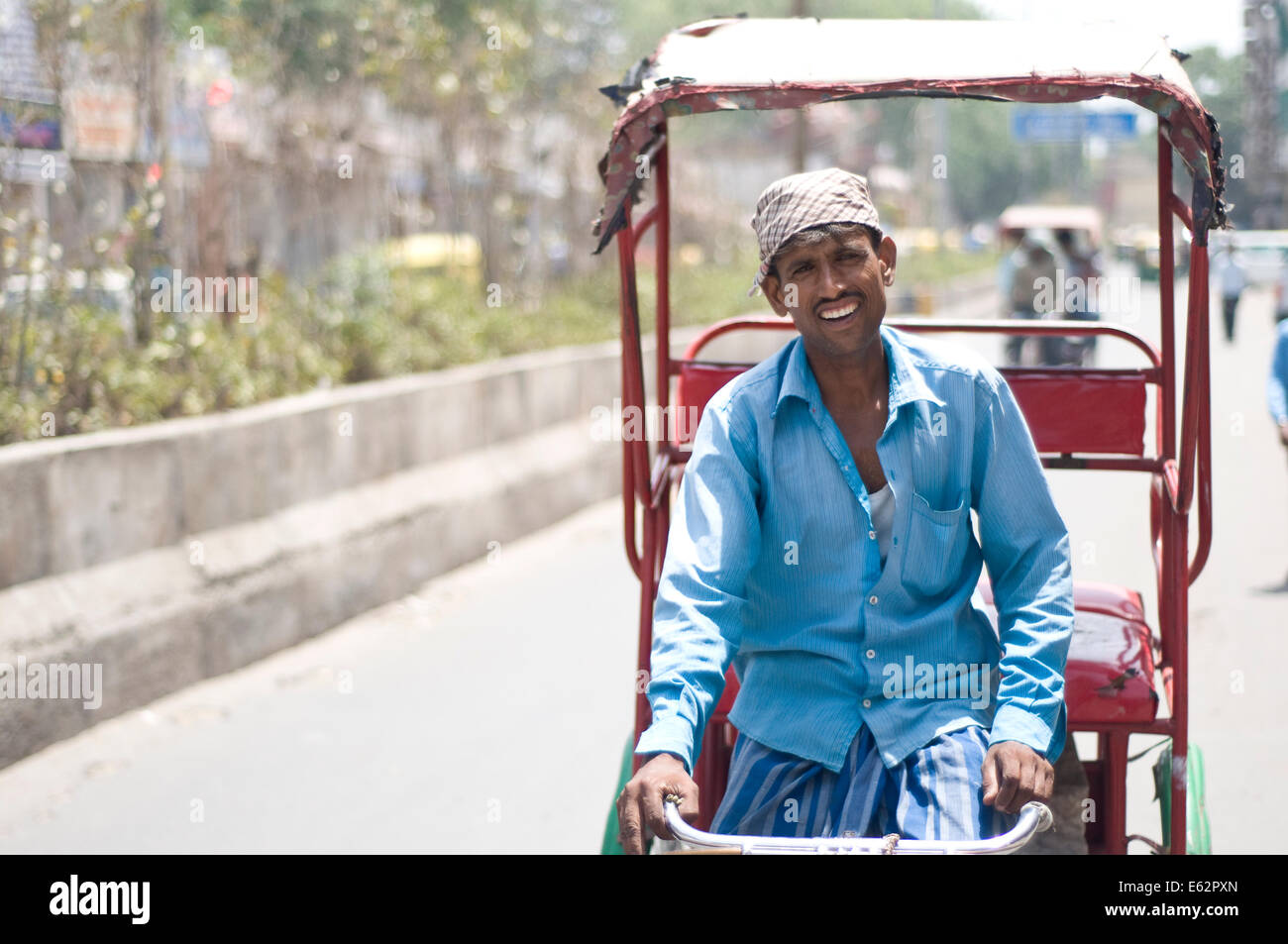 India rickshaw poverty Banque de photographies et d’images à haute ...