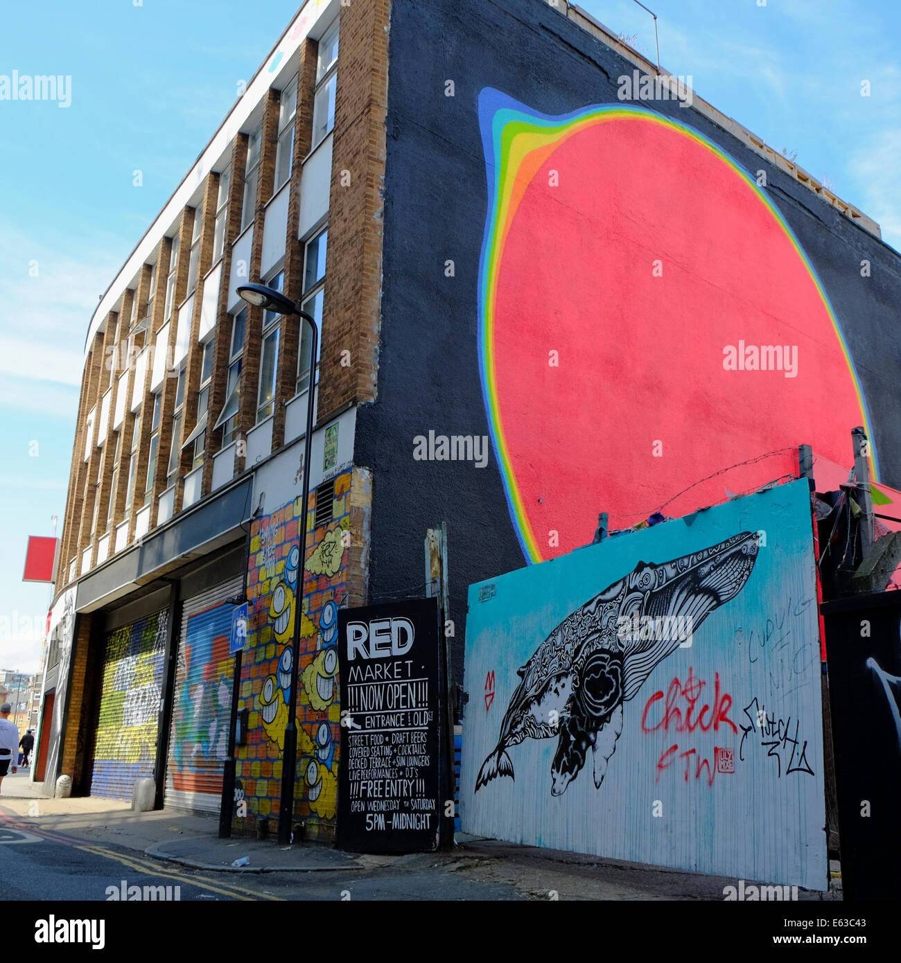 Hackney street art Banque de photographies et d’images à haute ...