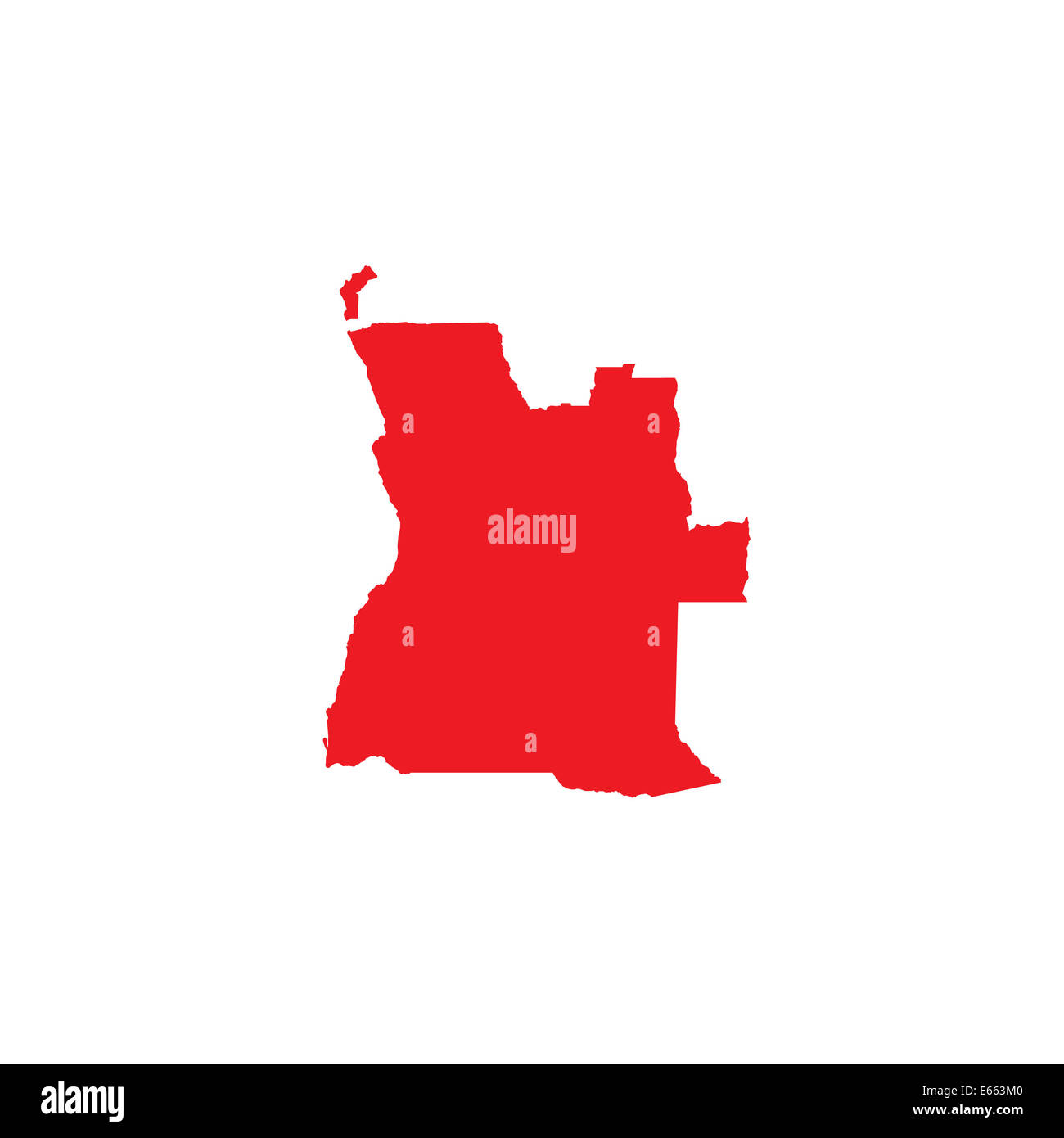 Silueta de angola Banque de photographies et d’images à haute ...