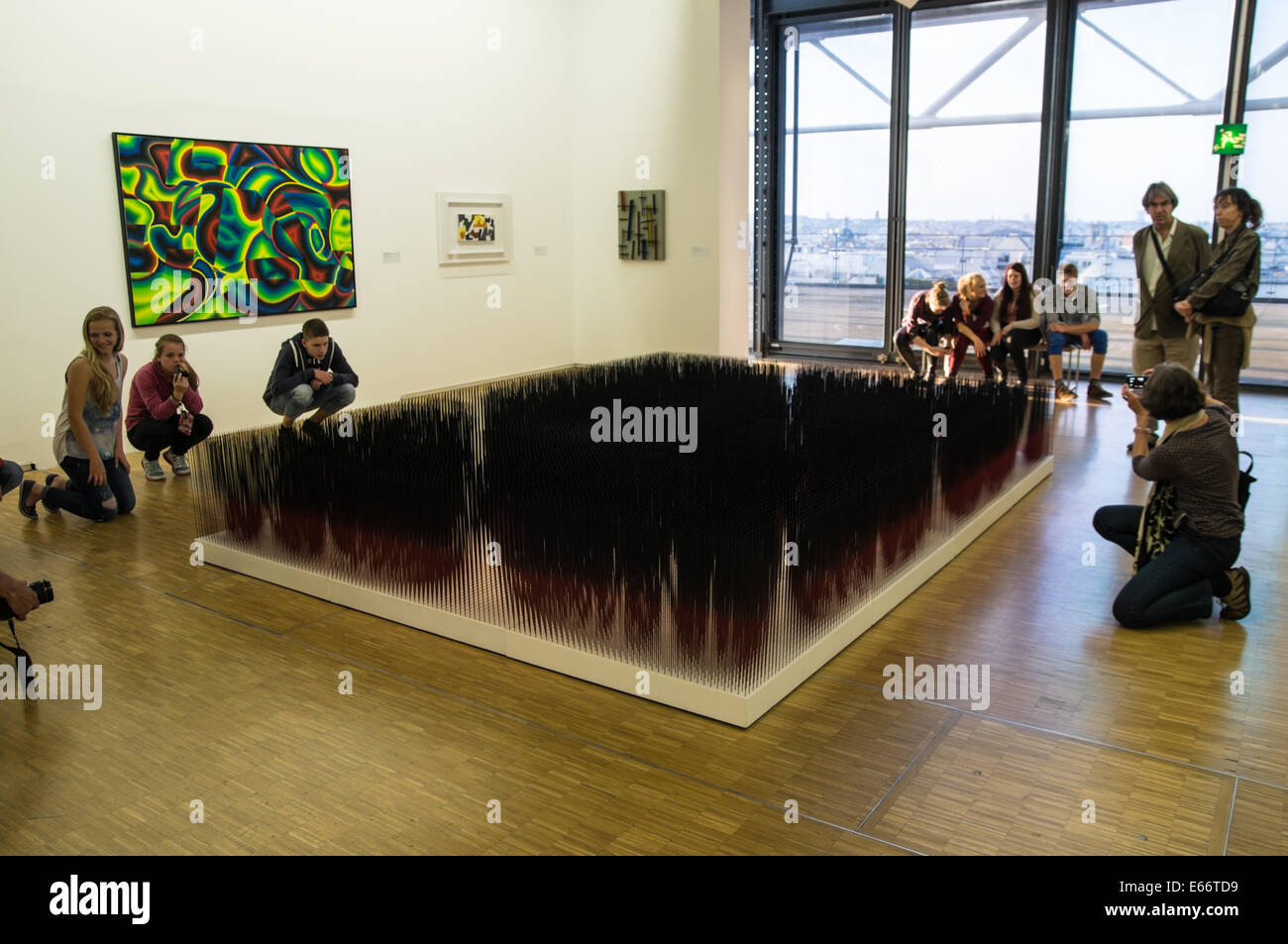 Pompidou centre interior in paris Banque de photographies et d’images à ...