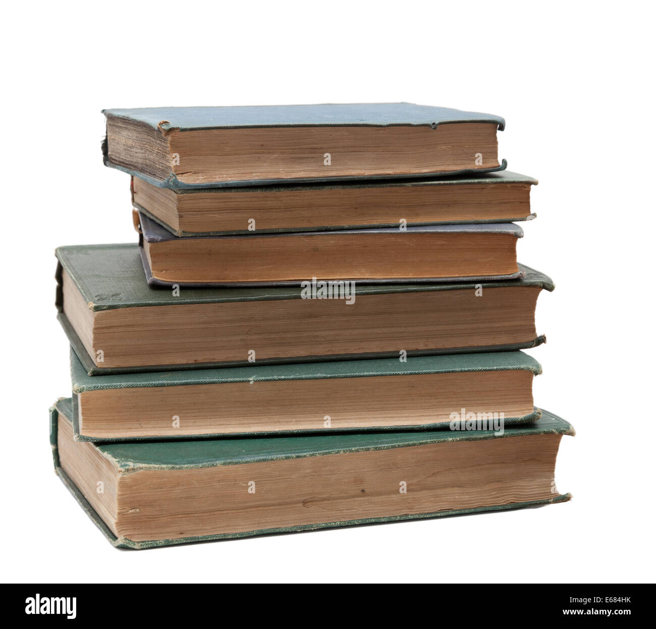 Pile de livres très anciens livres de fond sont autour de 100 ans ...