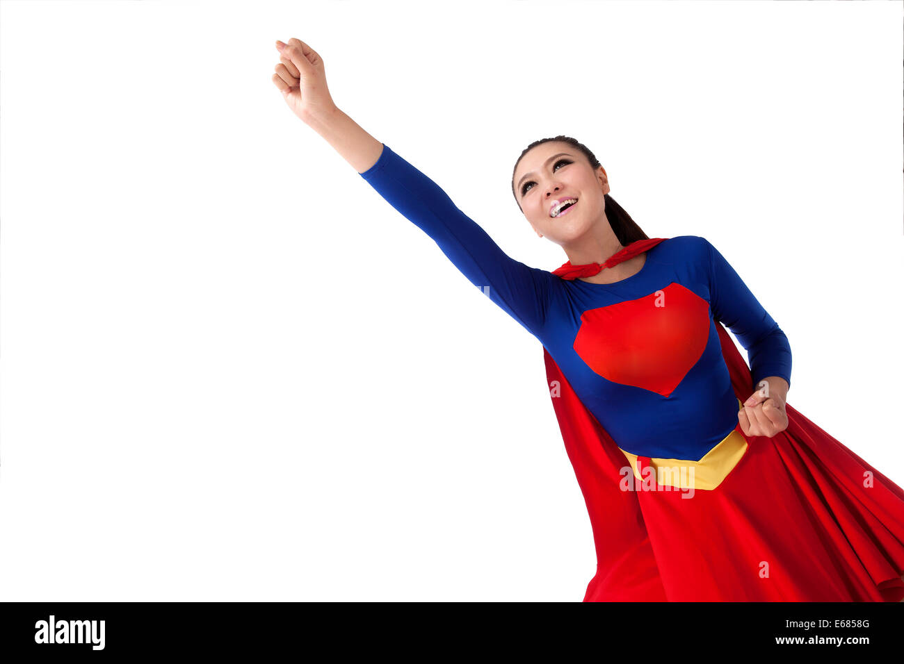 Superman position Banque de photographies et d’images à haute ...