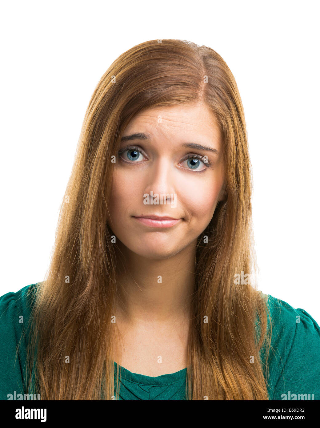 Boring face expression Banque de photographies et d’images à haute ...