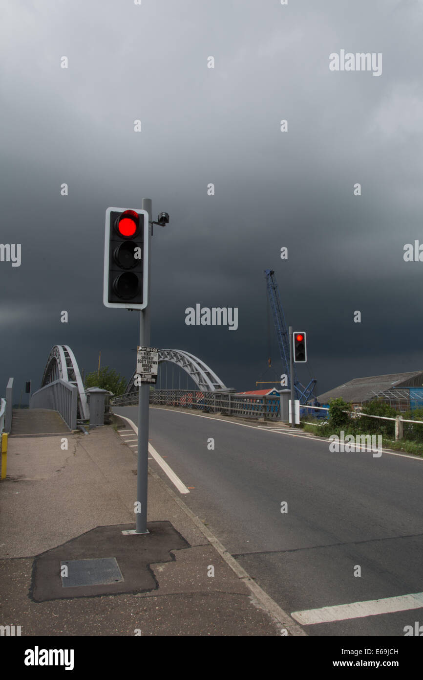 Feux de signalisation rouges Banque de photographies et d’images à ...