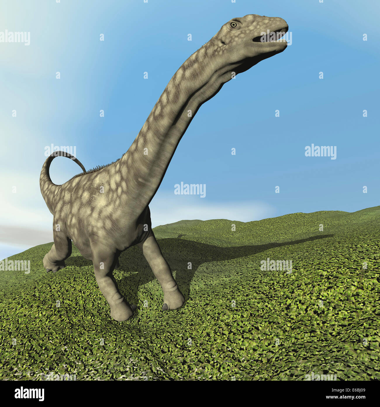 Dinosaure 3d vue de face Banque de photographies et d’images à haute ...