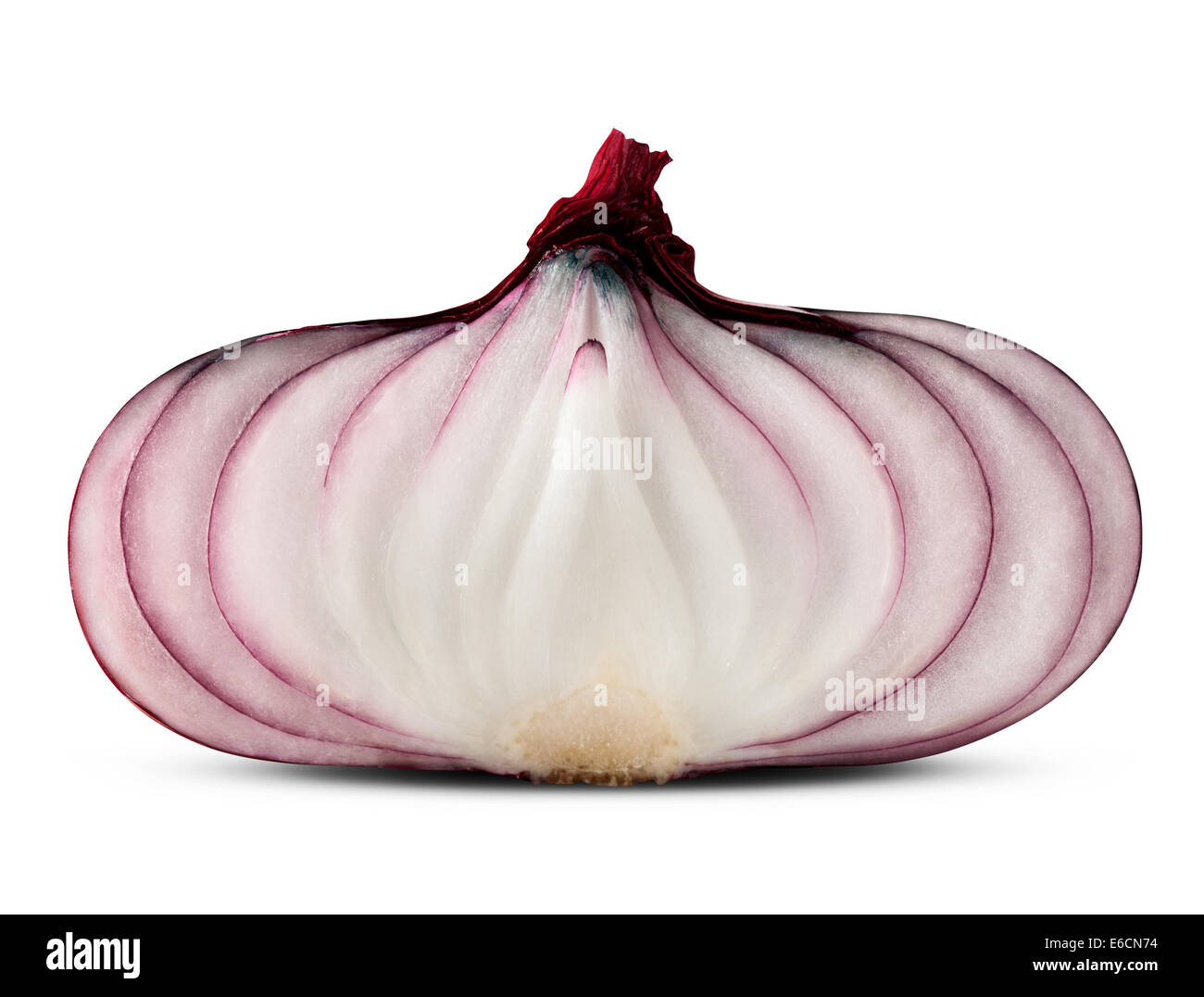 Tranche d'oignon rouge Banque de photographies et d’images à haute ...