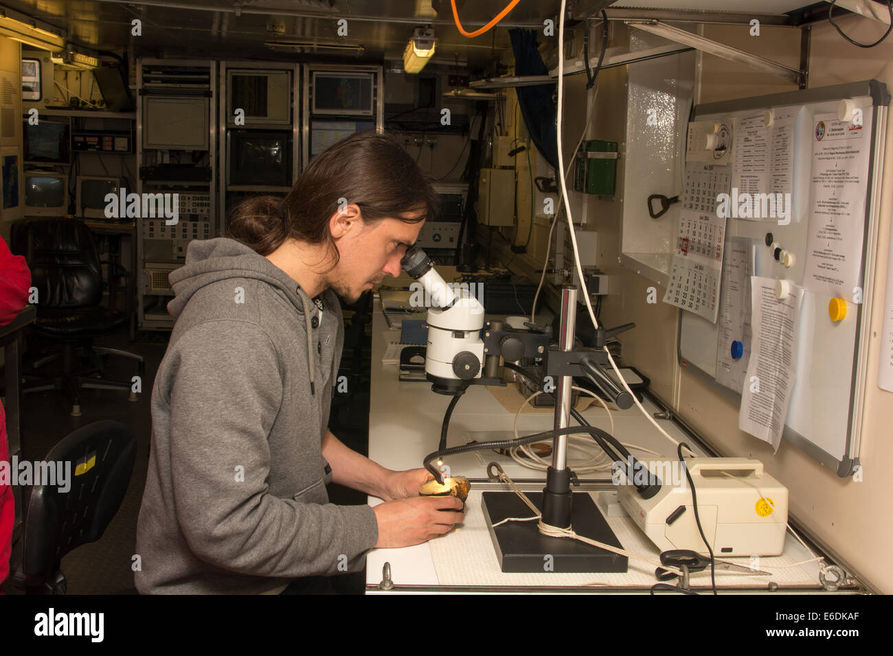 Roche volcanique microscope Banque de photographies et d’images à haute ...