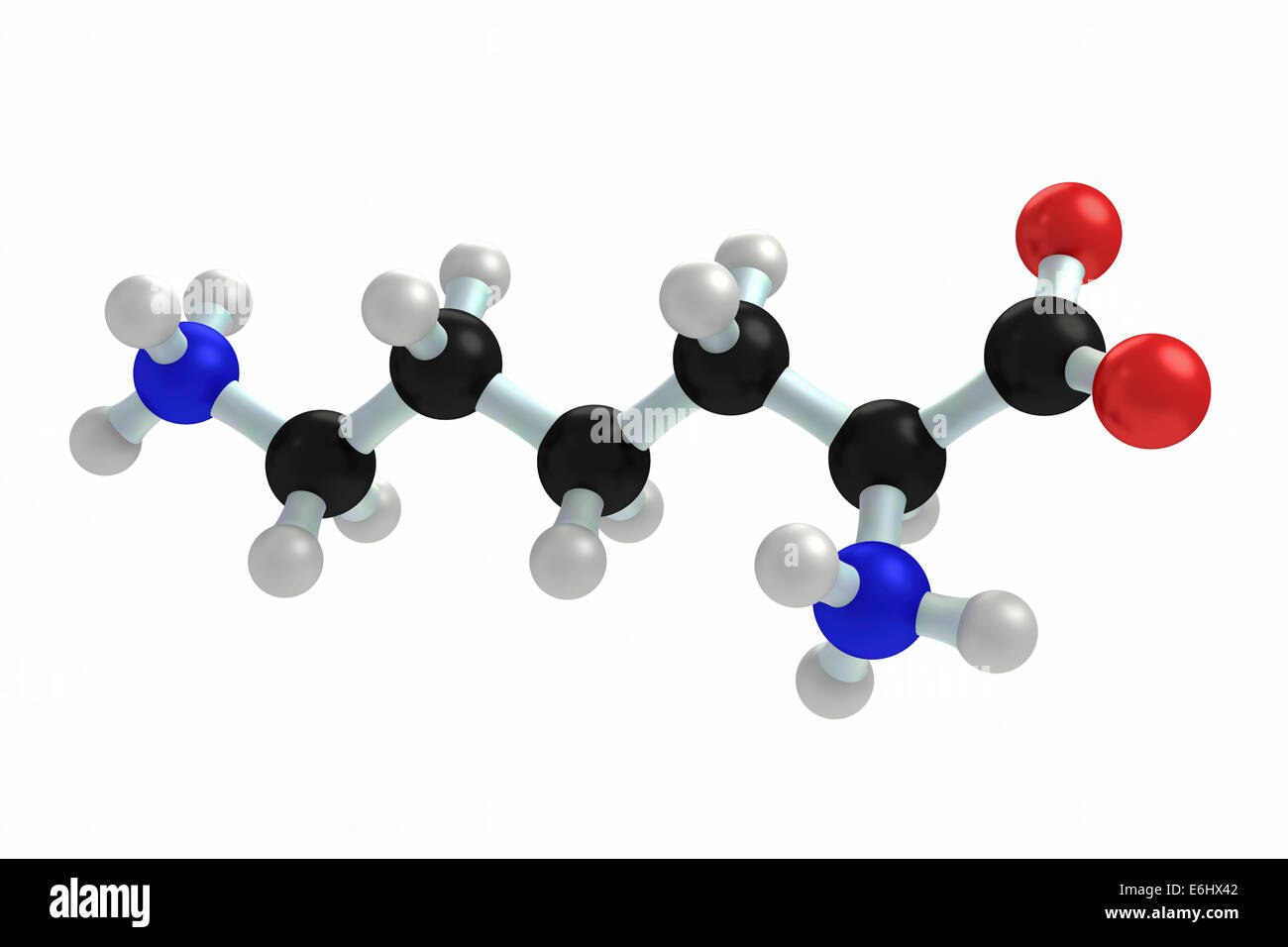 Formule moléculaire chimique lysine Banque de photographies et d’images ...