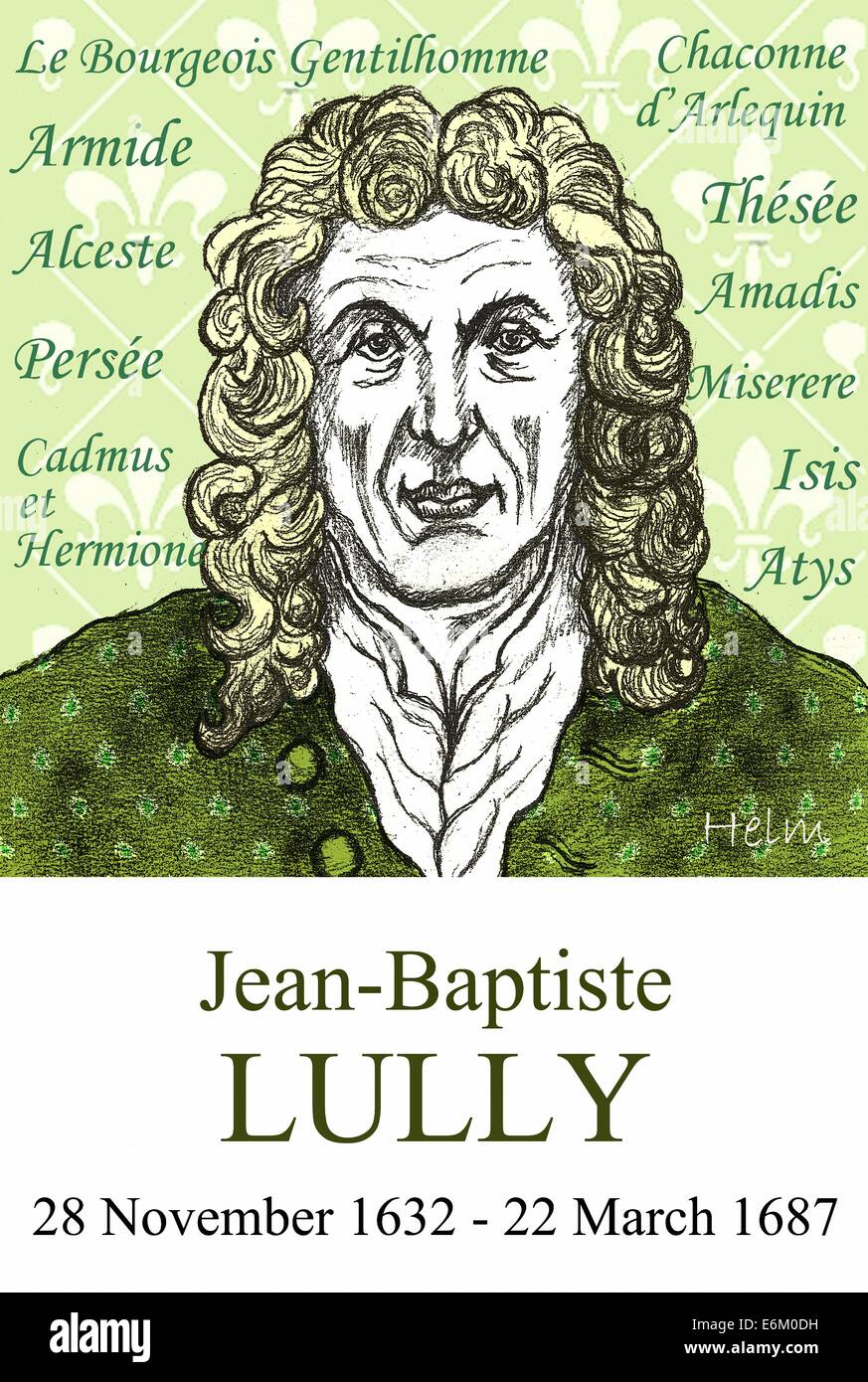 Lully portrait composer Banque de photographies et d’images à haute ...