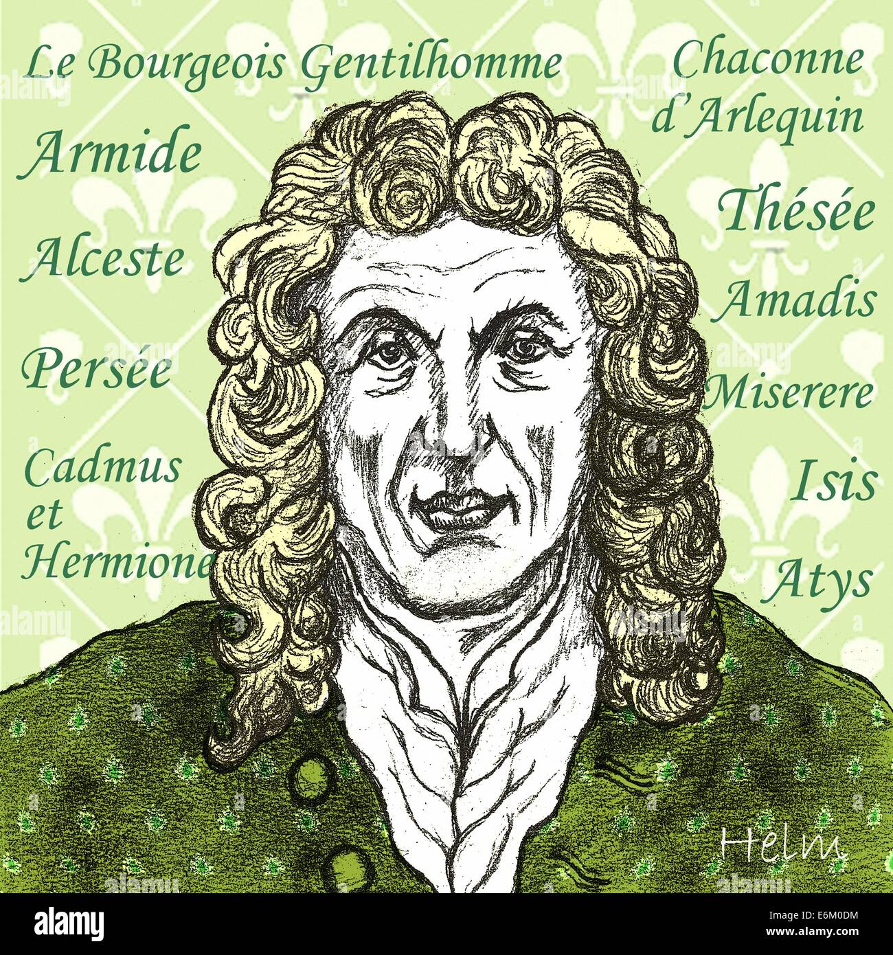 Lully portrait composer Banque de photographies et d’images à haute ...