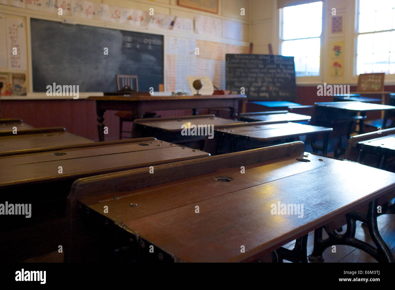 Ancienne salle de classe sur l'affichage dans l'école au Kalamunda ...
