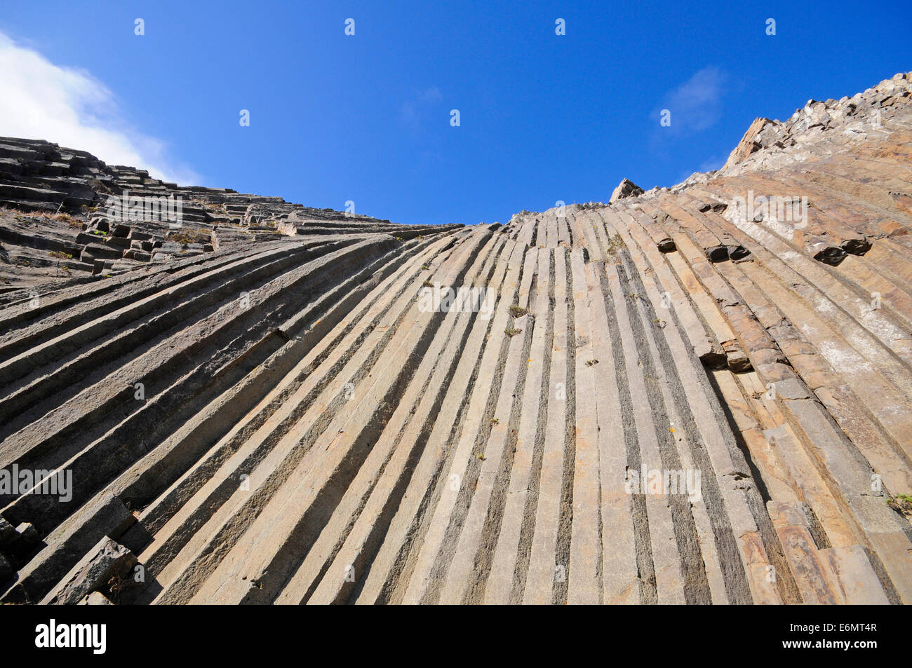 Colonnes de colonne de basalte volcanique Banque de photographies et d ...