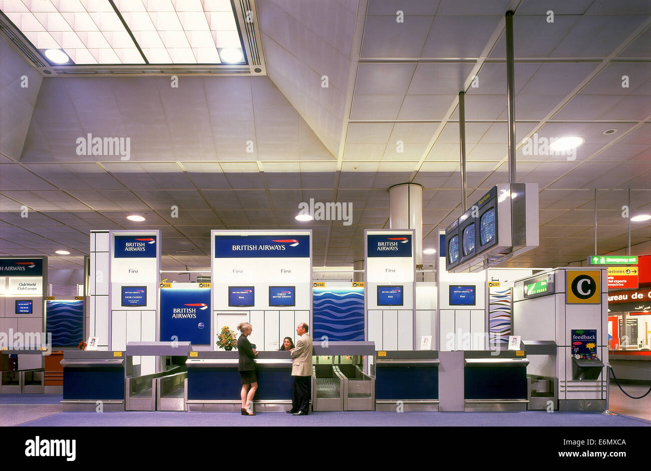 British airways check in Banque de photographies et d’images à haute ...