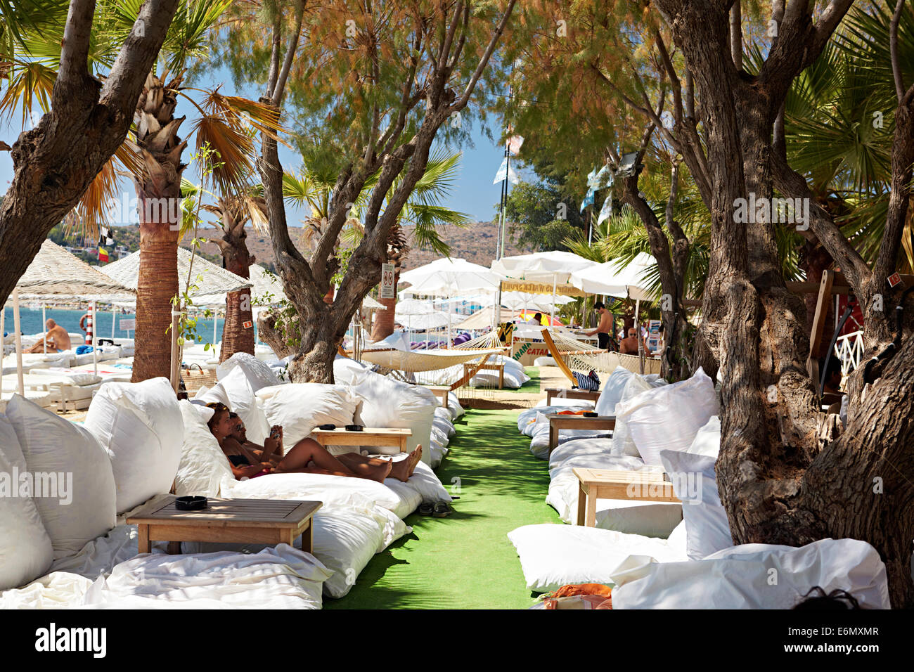Les belles plages de Bodrum, Turquie Photo Stock - Alamy