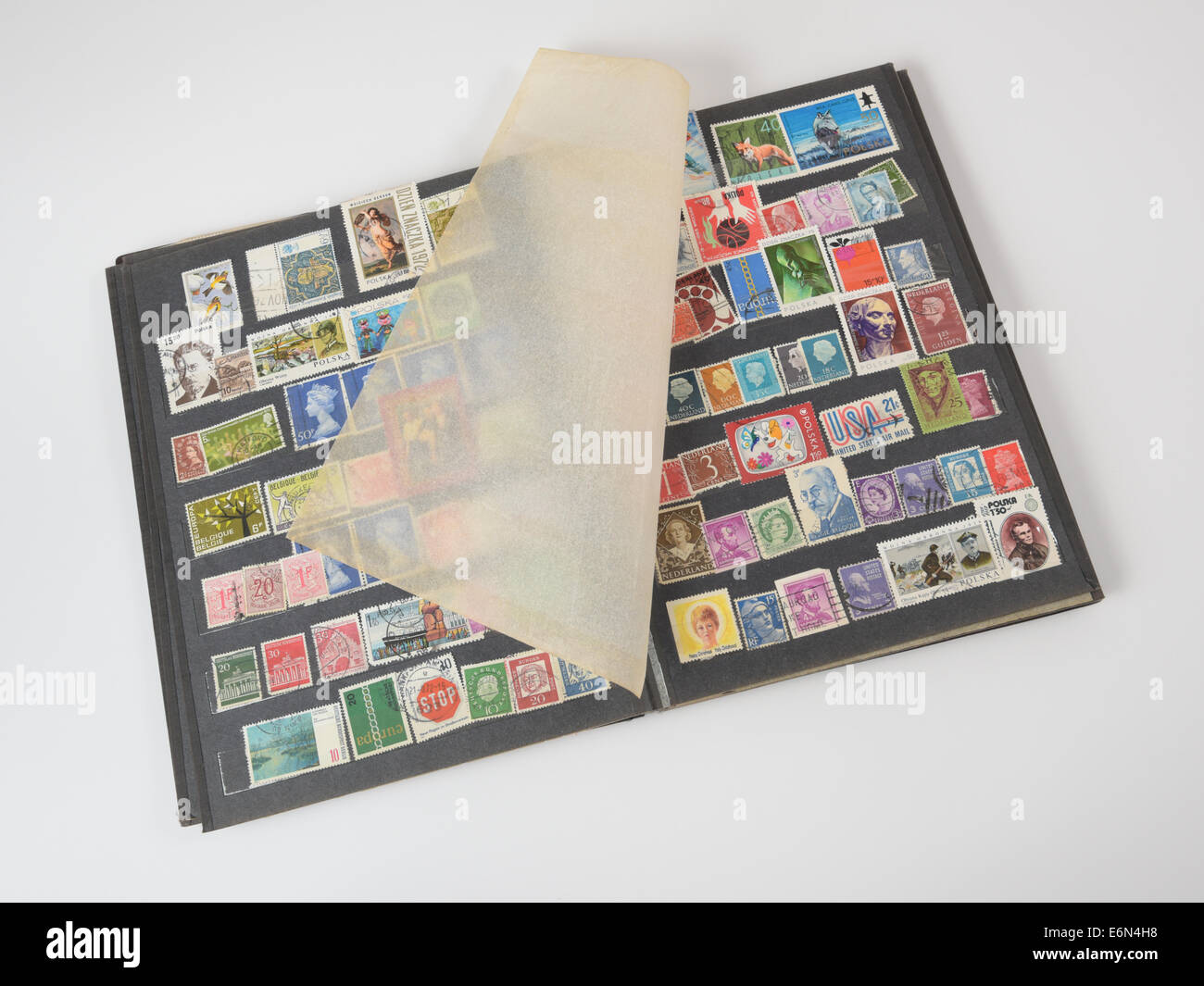 Album De Timbres Banque d'image et photos - Alamy