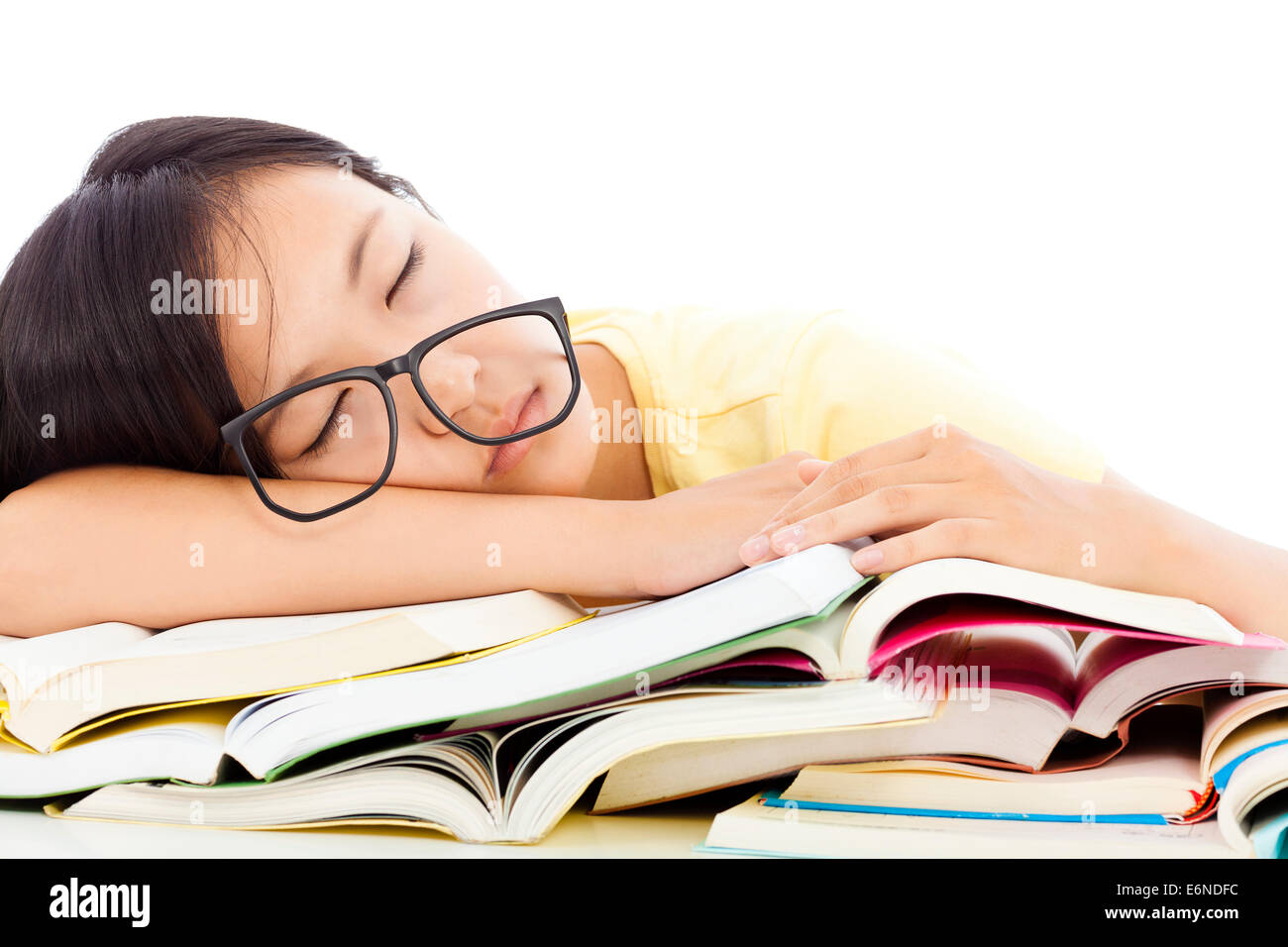 élève fatigué Banque de photographies et d’images à haute résolution ...