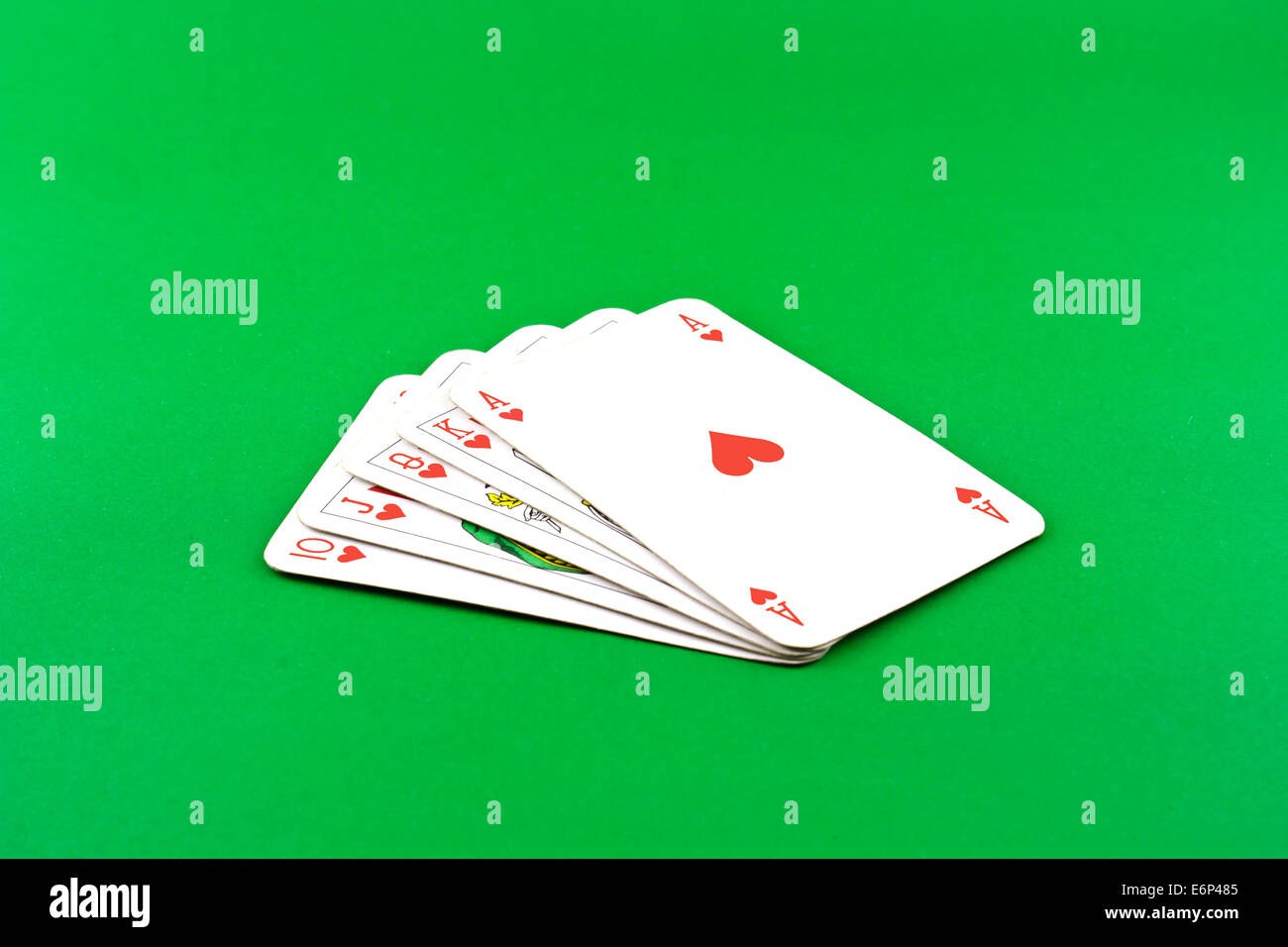 Royal flush Banque de photographies et d’images à haute résolution - Alamy