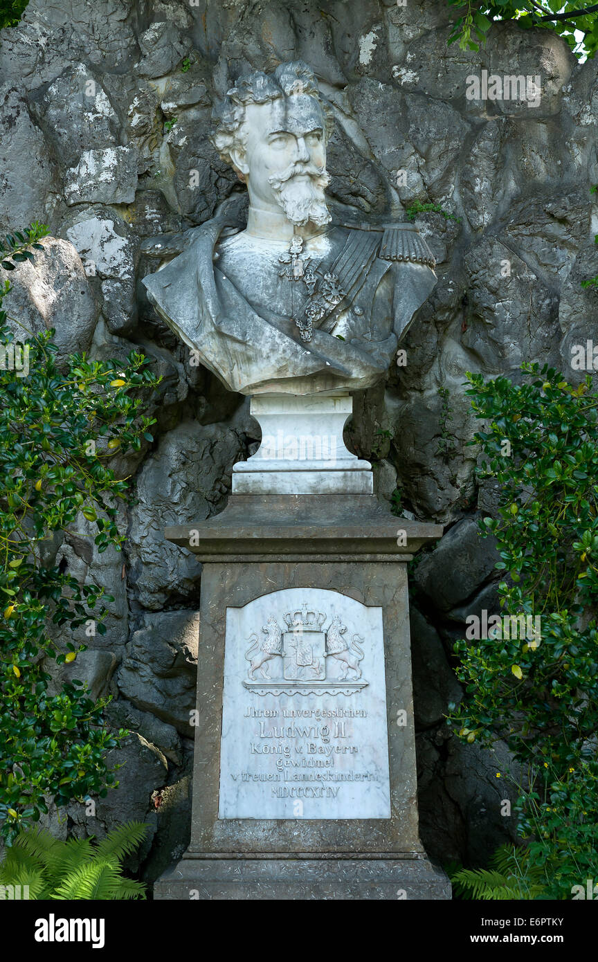 Bust of king ludwig ii of bavaria Banque de photographies et d’images à ...