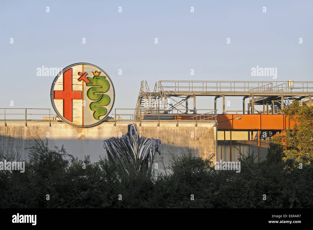 L'historique de l'usine Alfa Romeo à Arese (Milan, Italie) a abandonné ...