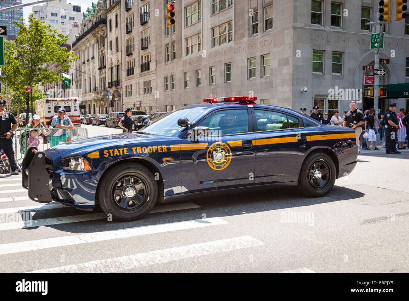 New York State Police State Trooper voiture, Manhattan, New York City ...