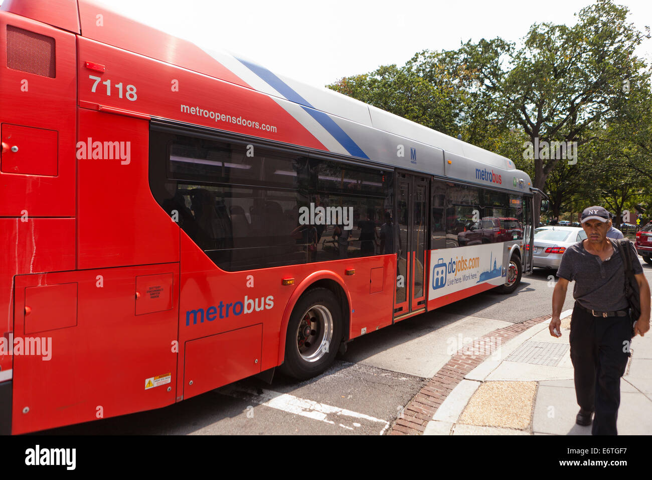 Métro bus - Washington, DC USA Photo Stock - Alamy