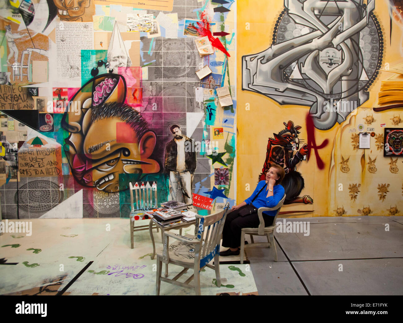 El Segundo Museum of Art, (ESMOA avec Scratch) exposition de graffiti ...