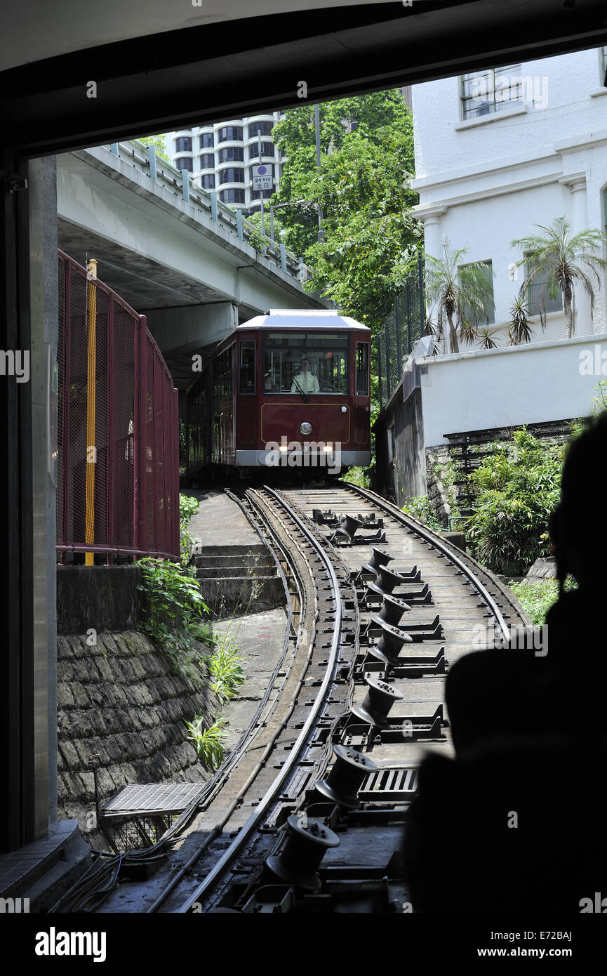Funiculaire de hong kong Banque de photographies et d’images à haute ...