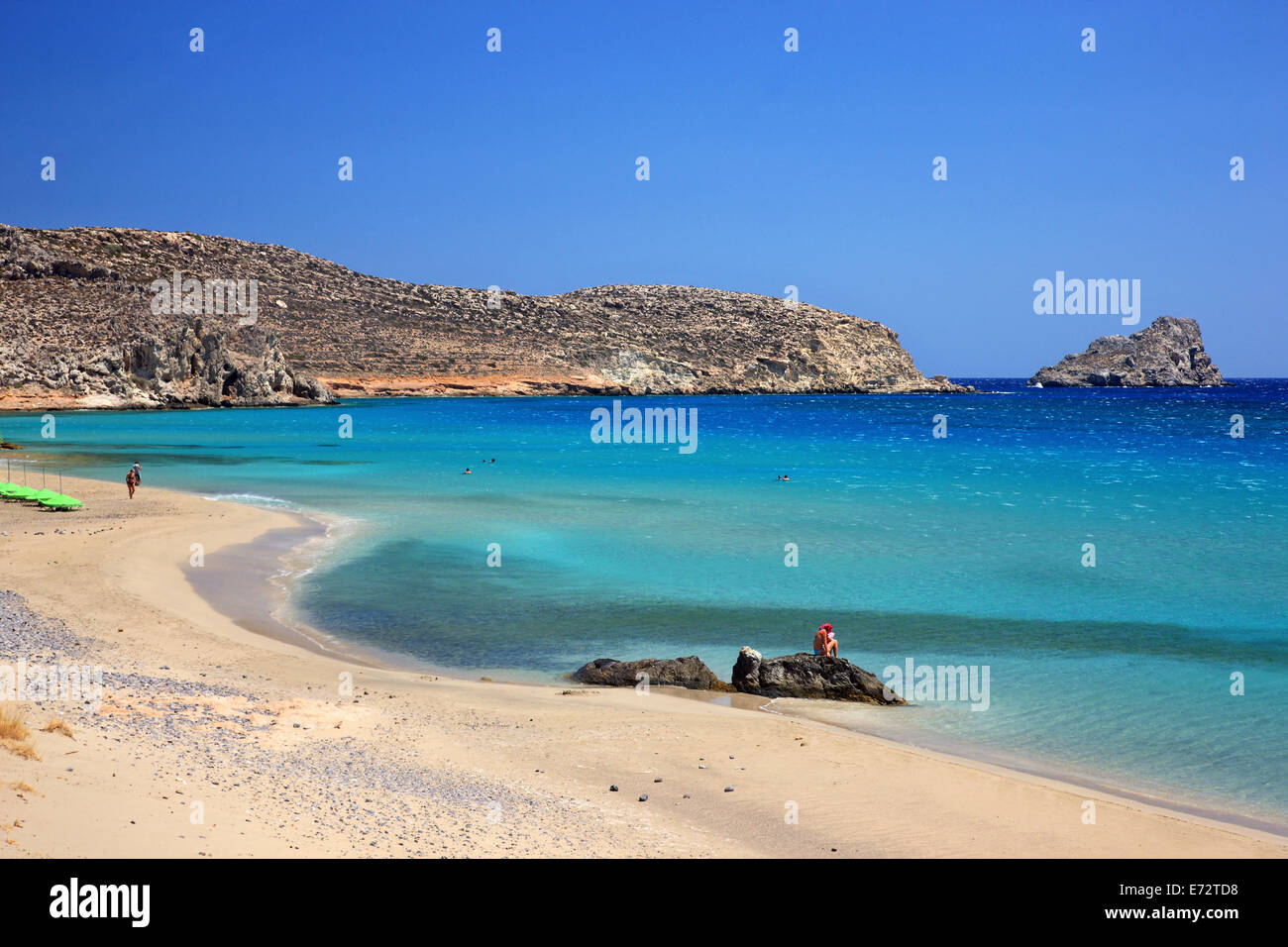 Belles plages de crete Banque de photographies et d’images à haute ...