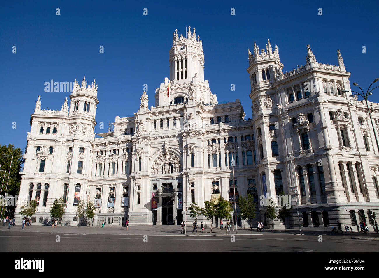 Espagne, Madrid, Poste centrale Photo Stock - Alamy