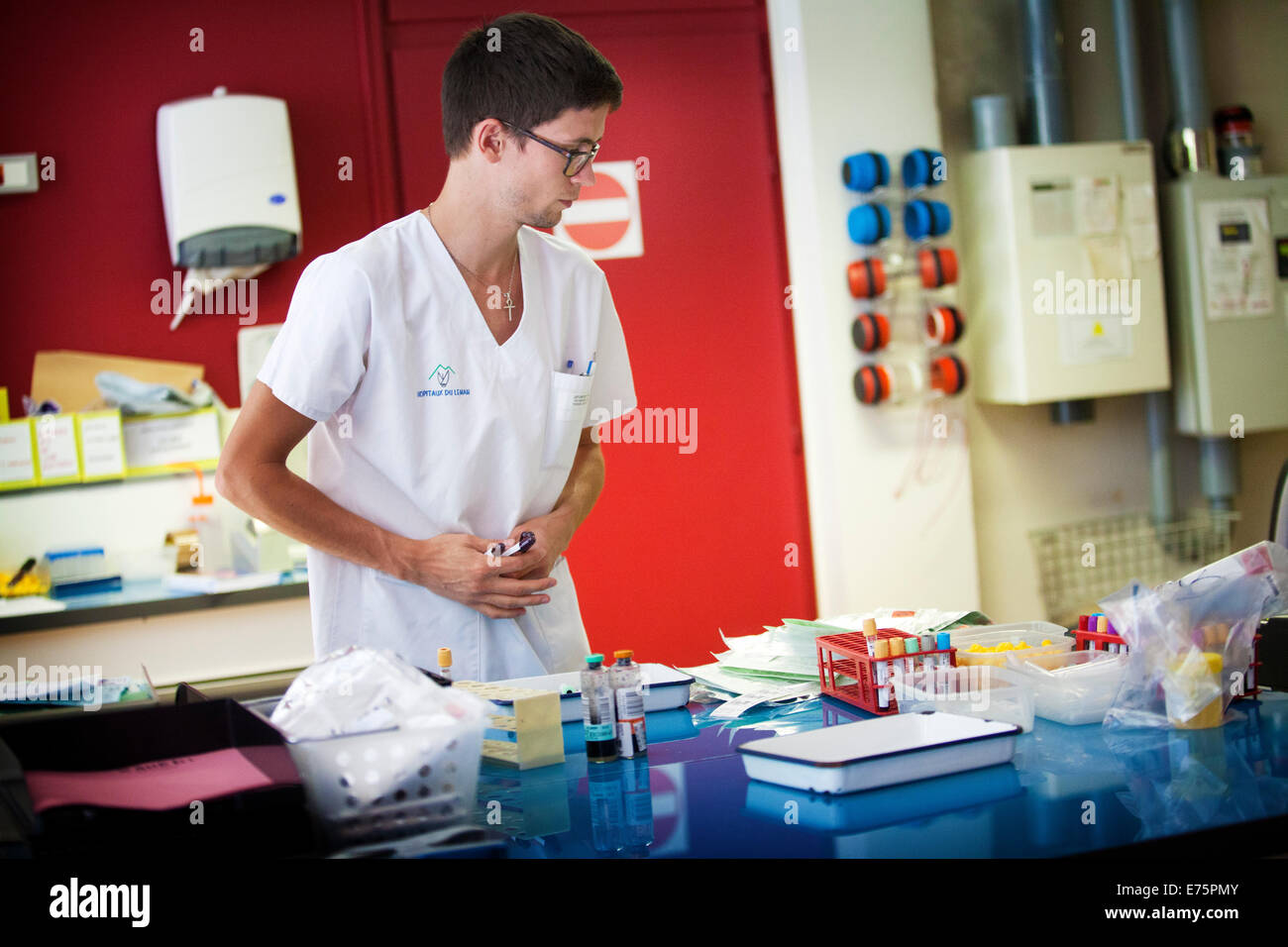 Travailleurs de laboratoire Banque de photographies et d’images à haute ...