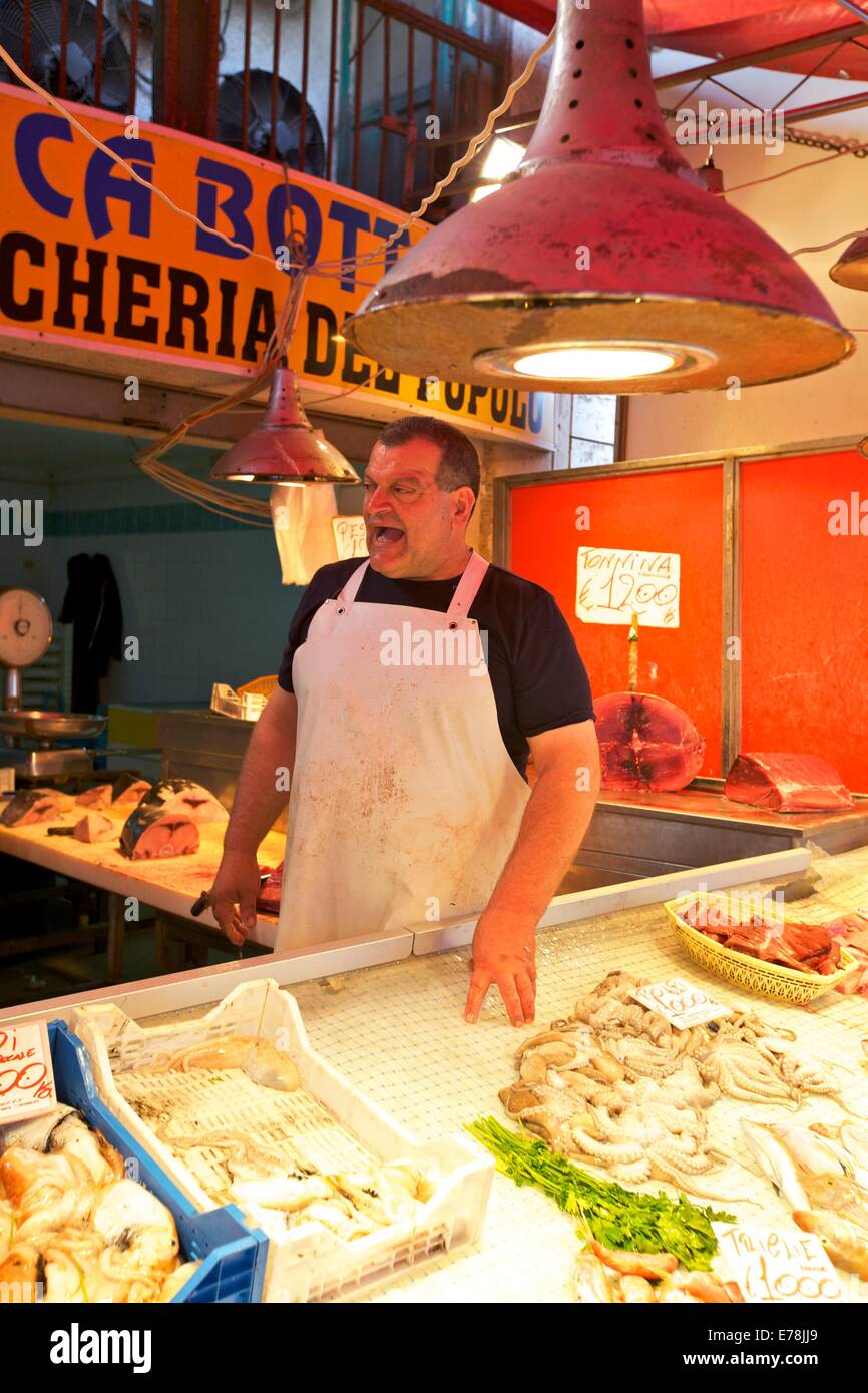 Poissonnerie ortygia syracuse sicily Banque de photographies et d ...