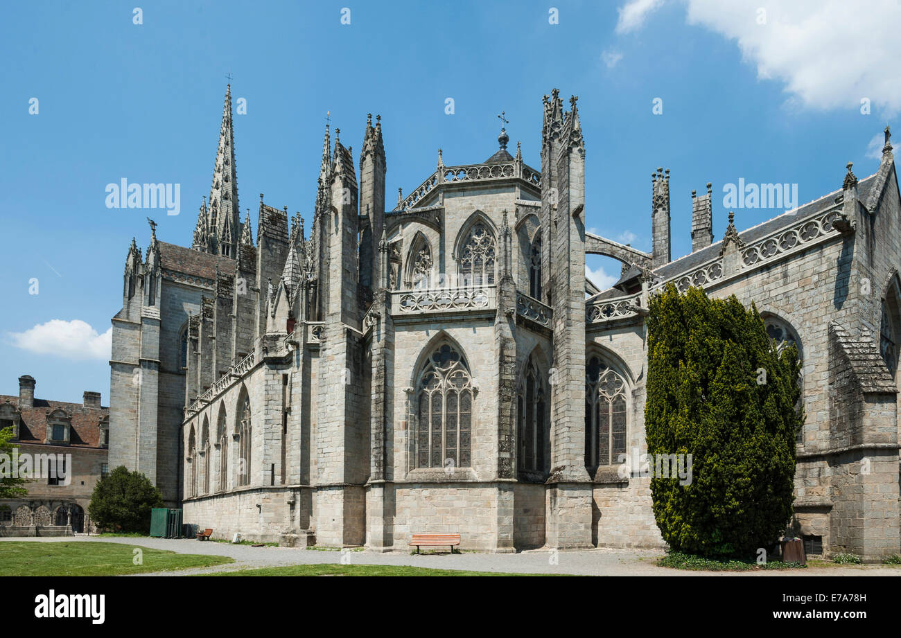 Cathédrale saint corentin de quimper Banque de photographies et d ...