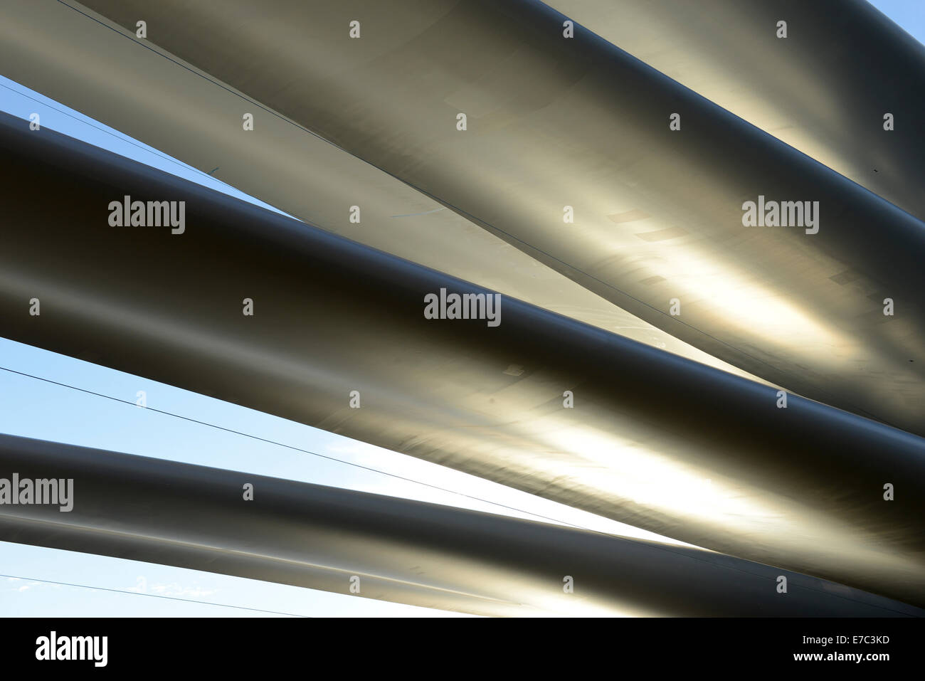 ALLEMAGNE Bremerhaven, expédition de pales de rotor SENVION pour ...