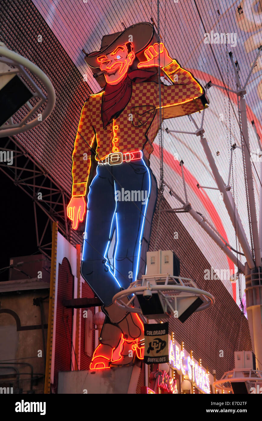 Neon cowboy Banque de photographies et d’images à haute résolution - Alamy