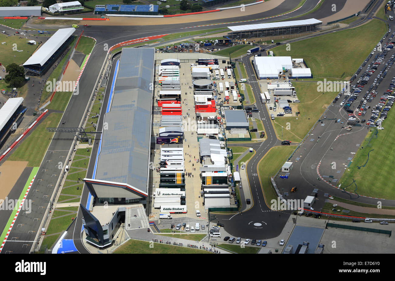 Circuit de formule 1 de silverstone Banque de photographies et d’images ...