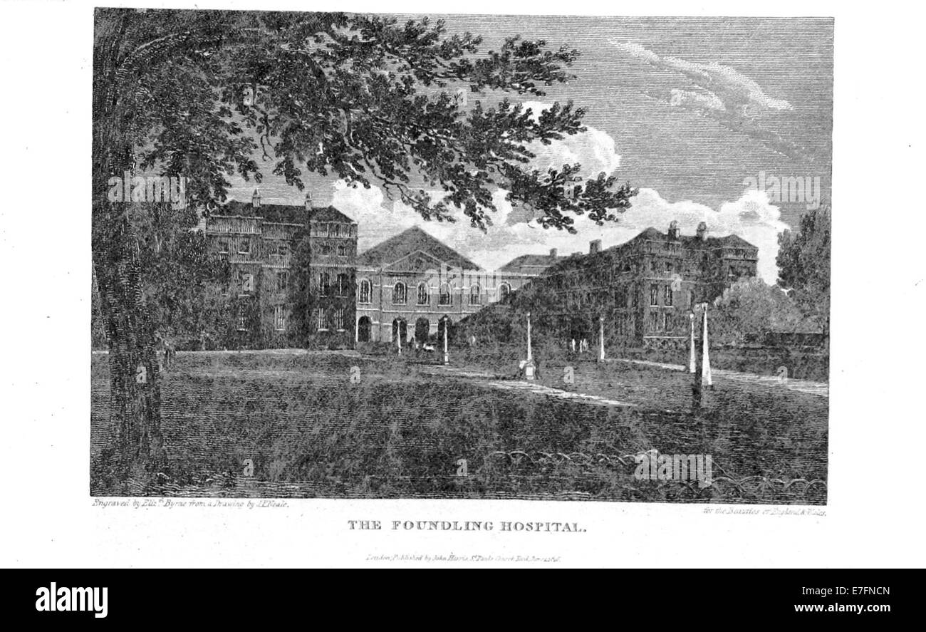 Illustration tirée de la publication de Brayley en 1820, montrant le ...